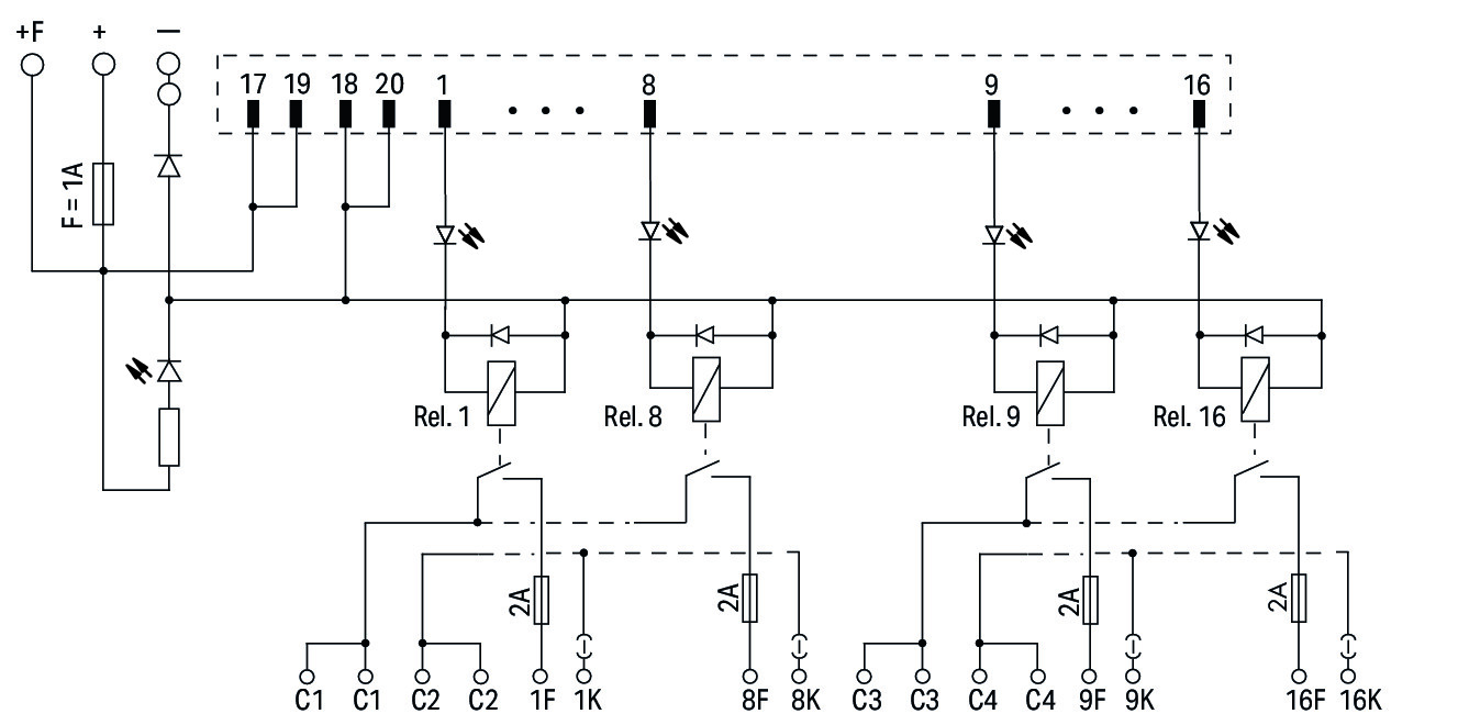 Interface module for system wiring;Pluggable connector per DIN 41651;Male connector - Voltimum UK