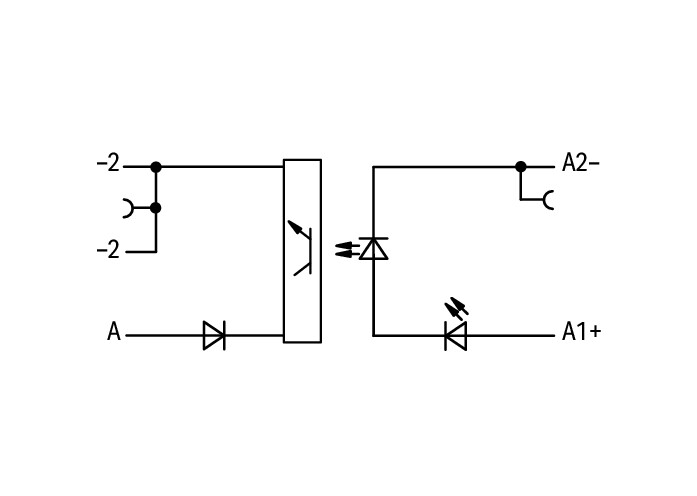 Optocoupler module;Output voltage range: 10 … 30 VDC;Railway;gray ...